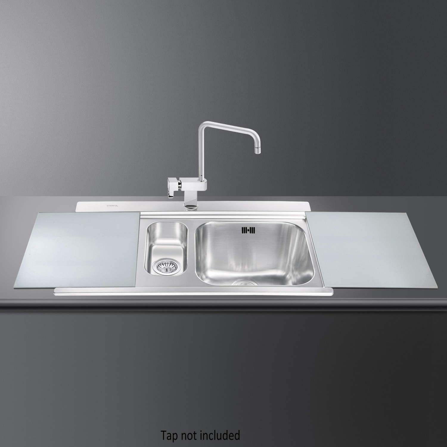 Smeg LI915SGS Iris 90cm Stainless Steel 1.5 Bowl Single Left Hand ...