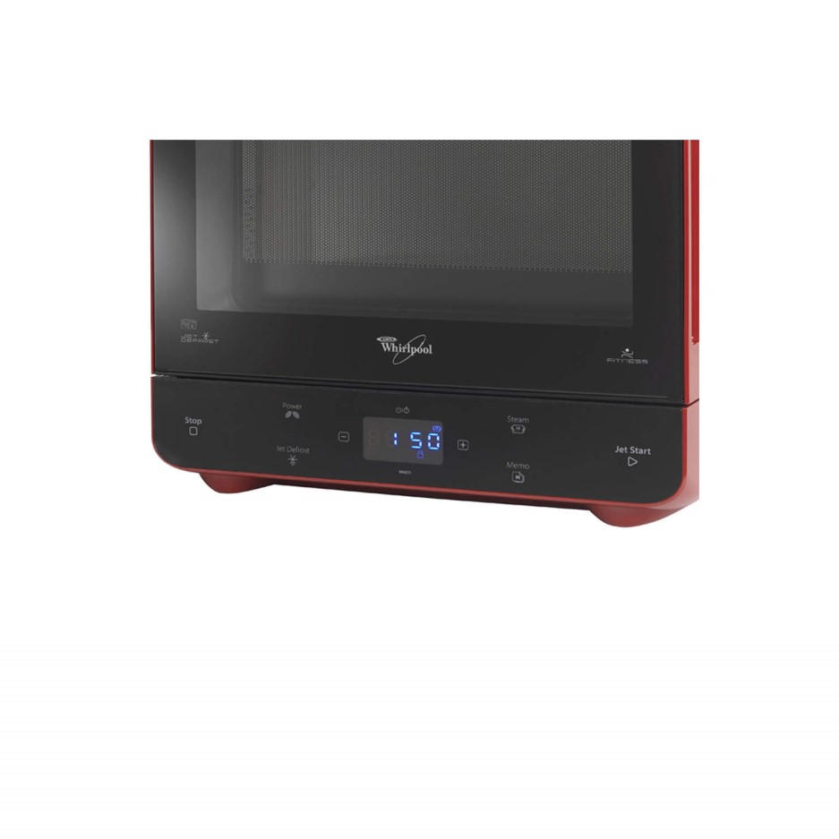 Whirlpool MAX35RD Max 35 Microwave With Steam Function Red | Appliances ...