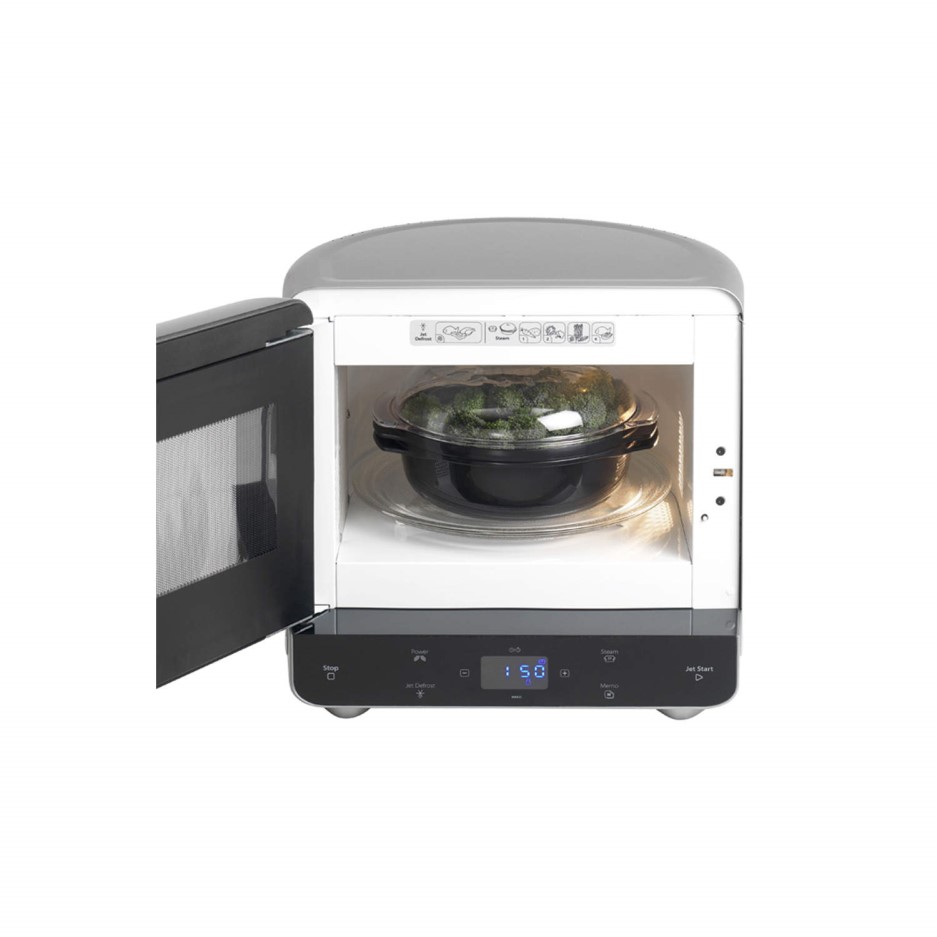 Whirlpool MAX35SL Max 35 Microwave With Steam Function Silver ...