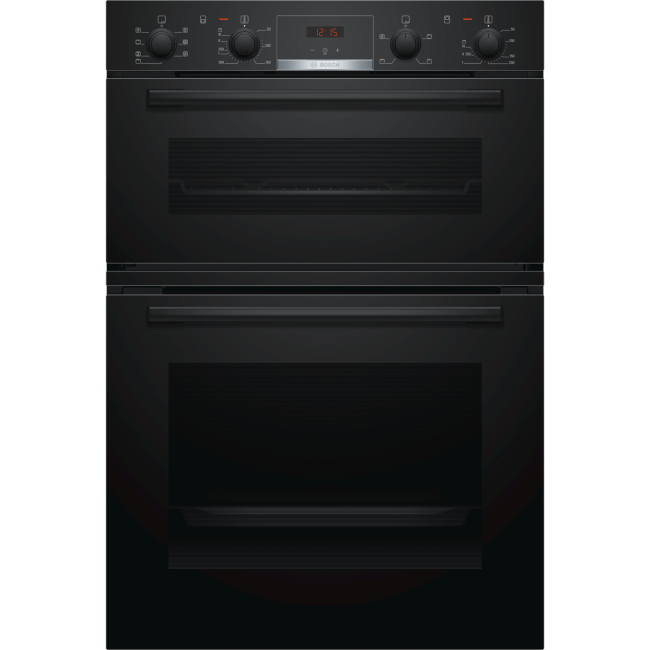 Bosch Serie 4 Electric Built In Double Oven - Black MBS533BB0B ...