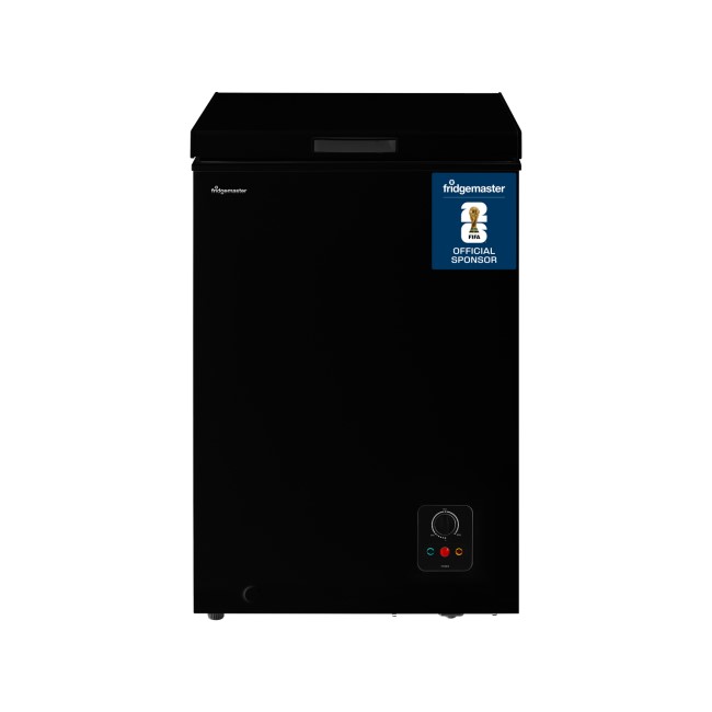 Fridgemaster 95 Litre Chest Freezer - Black MCF96EB | Appliances Direct
