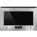 Smeg Cucina Built-in Microwave with Grill - Stainless Steel FMI425X ...