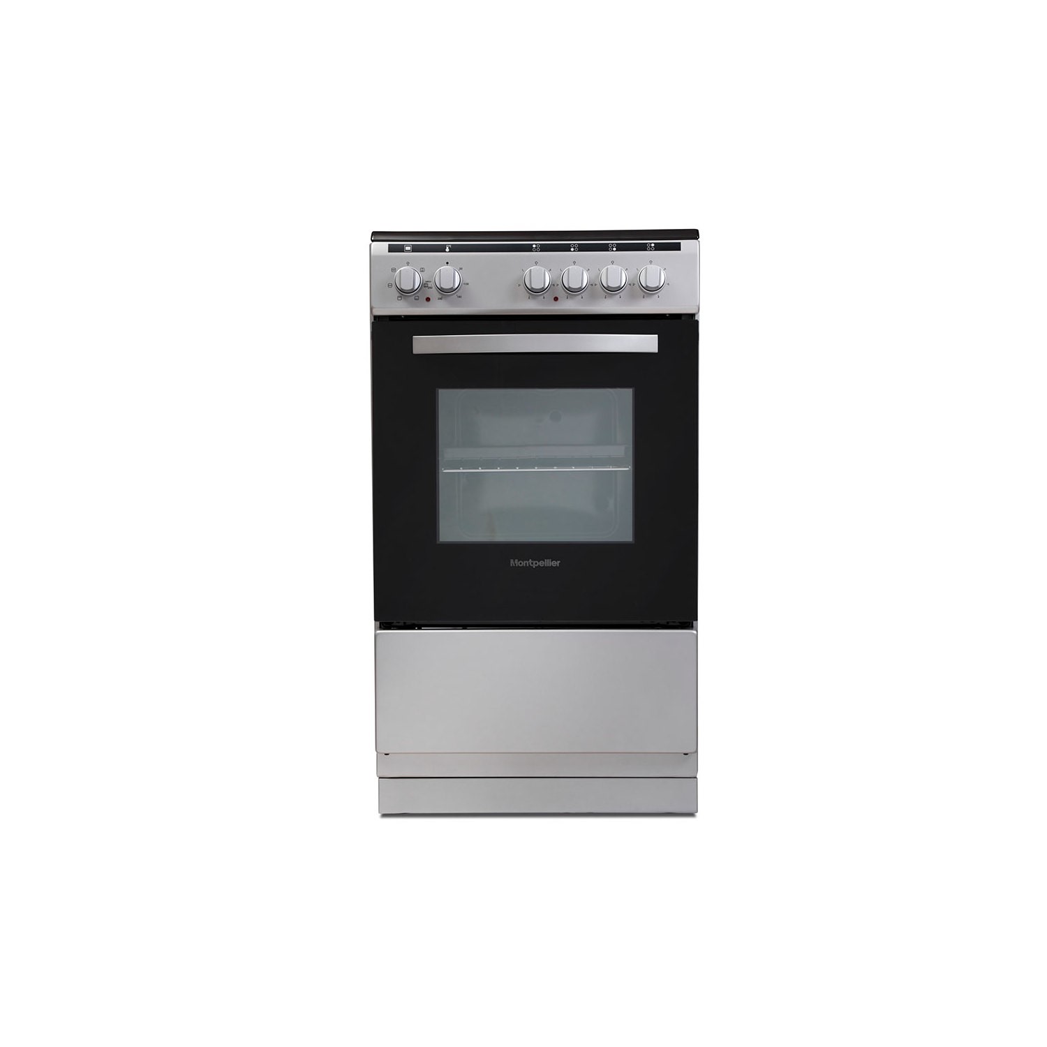 Montpellier MSE50S 50cm Single Cavity Electric Cooker - Silver ...