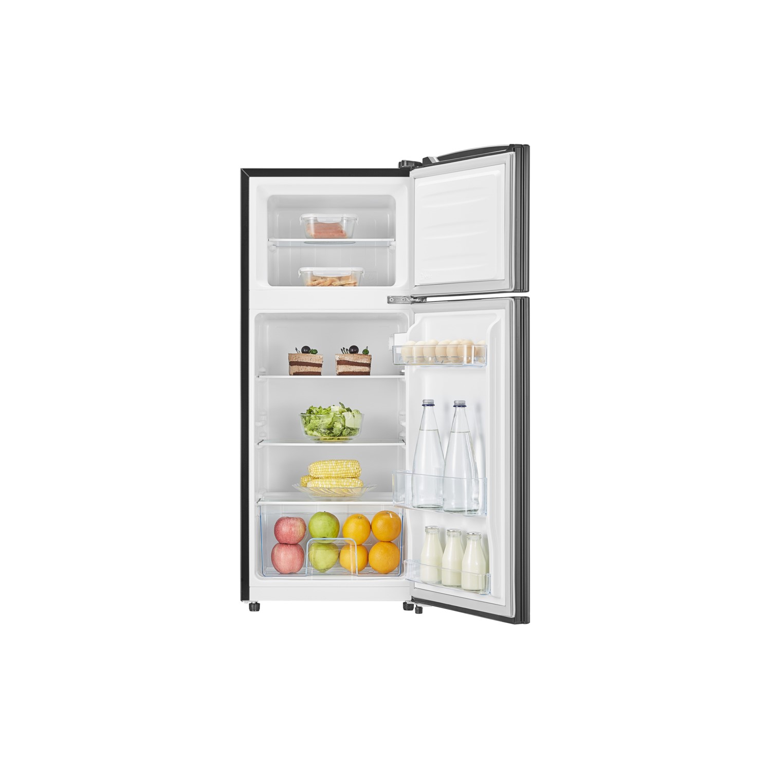 Fridgemaster MTM48120B 120 Litre Freestanding Fridge Freezer 80/20 ...
