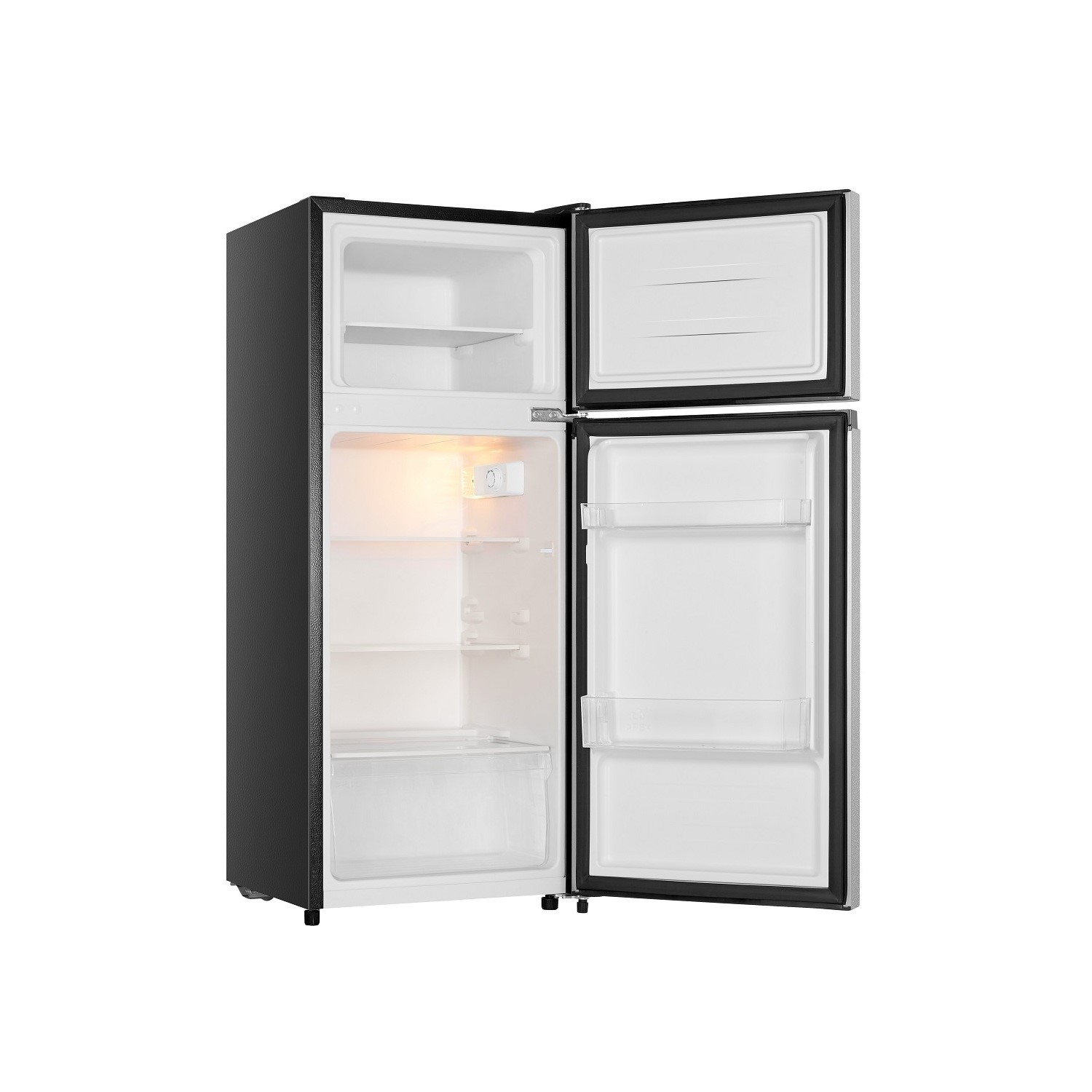 Fridgemaster 124 Litre 80/20 Top Mount Freestanding Fridge Freezer ...