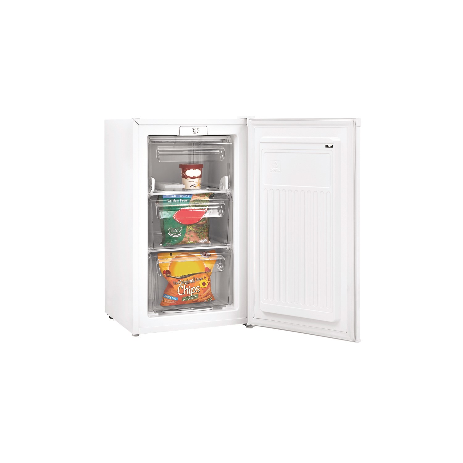 Fridgemaster MUZ4965 50cm Wide Freestanding Upright Under Counter ...