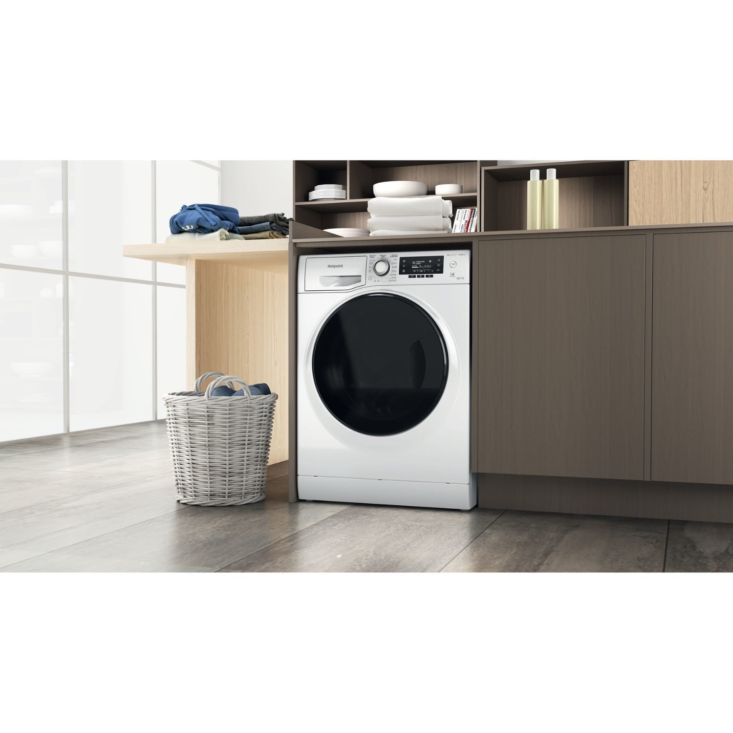 Hotpoint 10kg Wash 7kg Dry 1400rpm Washer Dryer - White NDD10726DAUK ...