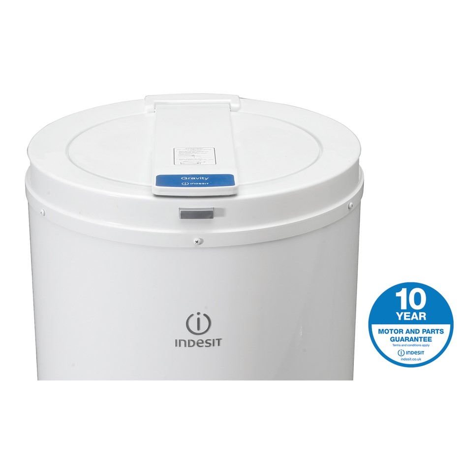 Indesit NISDG428 4kg Freestanding Spin Dryer With Gravity Drain - White ...