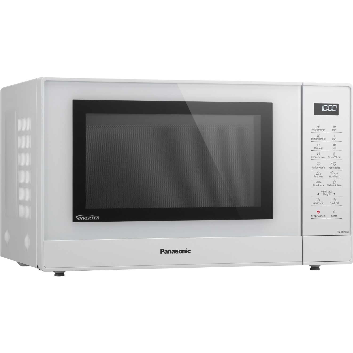 Panasonic 32L Microwave Oven - White NN-ST45KWBPQ | Appliances Direct