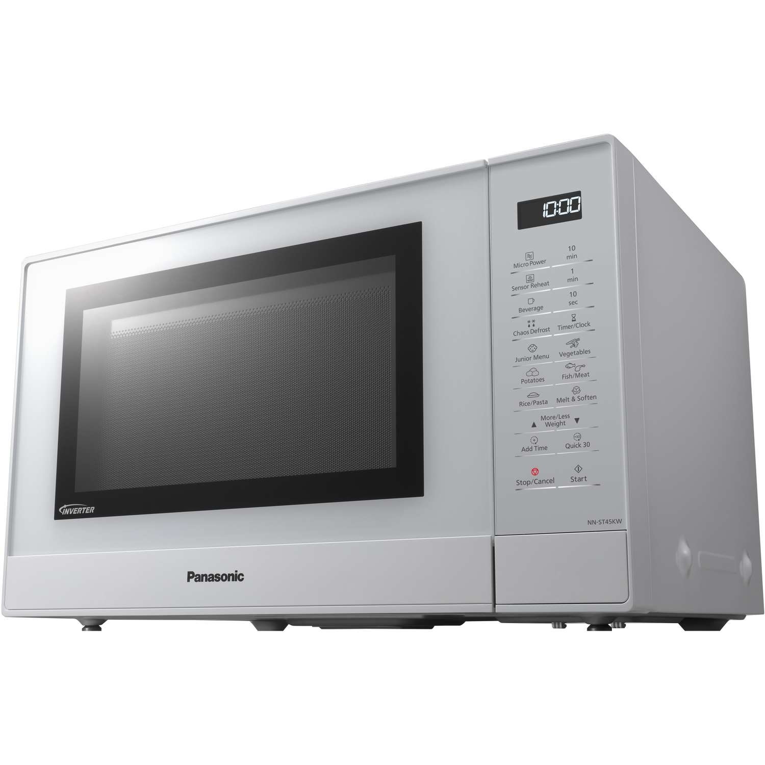 Panasonic 32L Microwave Oven - White NN-ST45KWBPQ | Appliances Direct