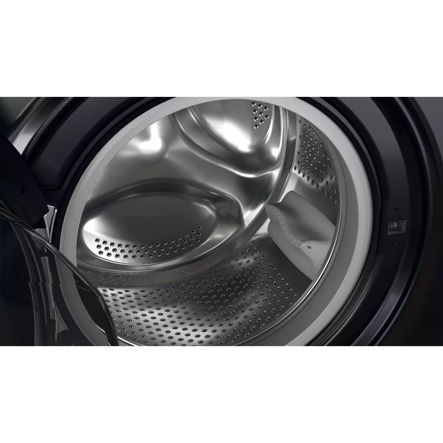Hotpoint AntiStain 10kg 1400rpm Washing Machine - Black NSWM1046BSUK ...