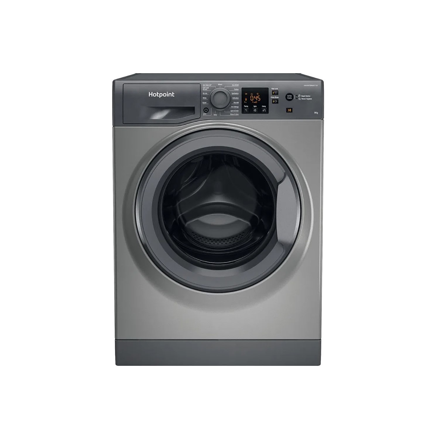 Hotpoint 9kg 1600rpm Freestanding Washing Machine - Graphite ...