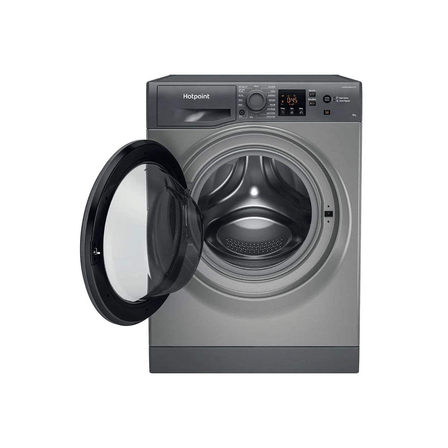 Hotpoint 9kg 1600rpm Freestanding Washing Machine - Graphite ...