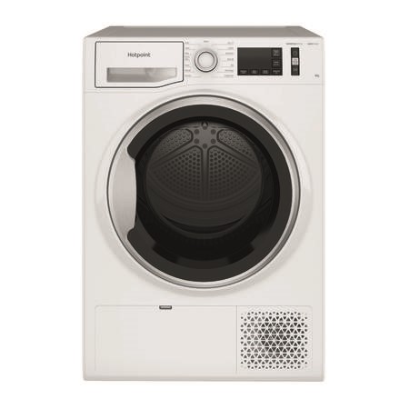 Refurbished Hotpoint NTM1192SK Freestanding Heat Pump 9KG Tumble Dyer ...