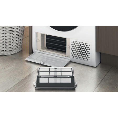 Hotpoint ActiveCare 9kg Heat Pump Tumble Dryer - White NTM119X3EUK | Appliances Direct