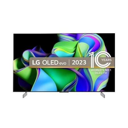 LG OLED evo C3 42" 4K Smart TV OLED42C34LA | Appliances Direct