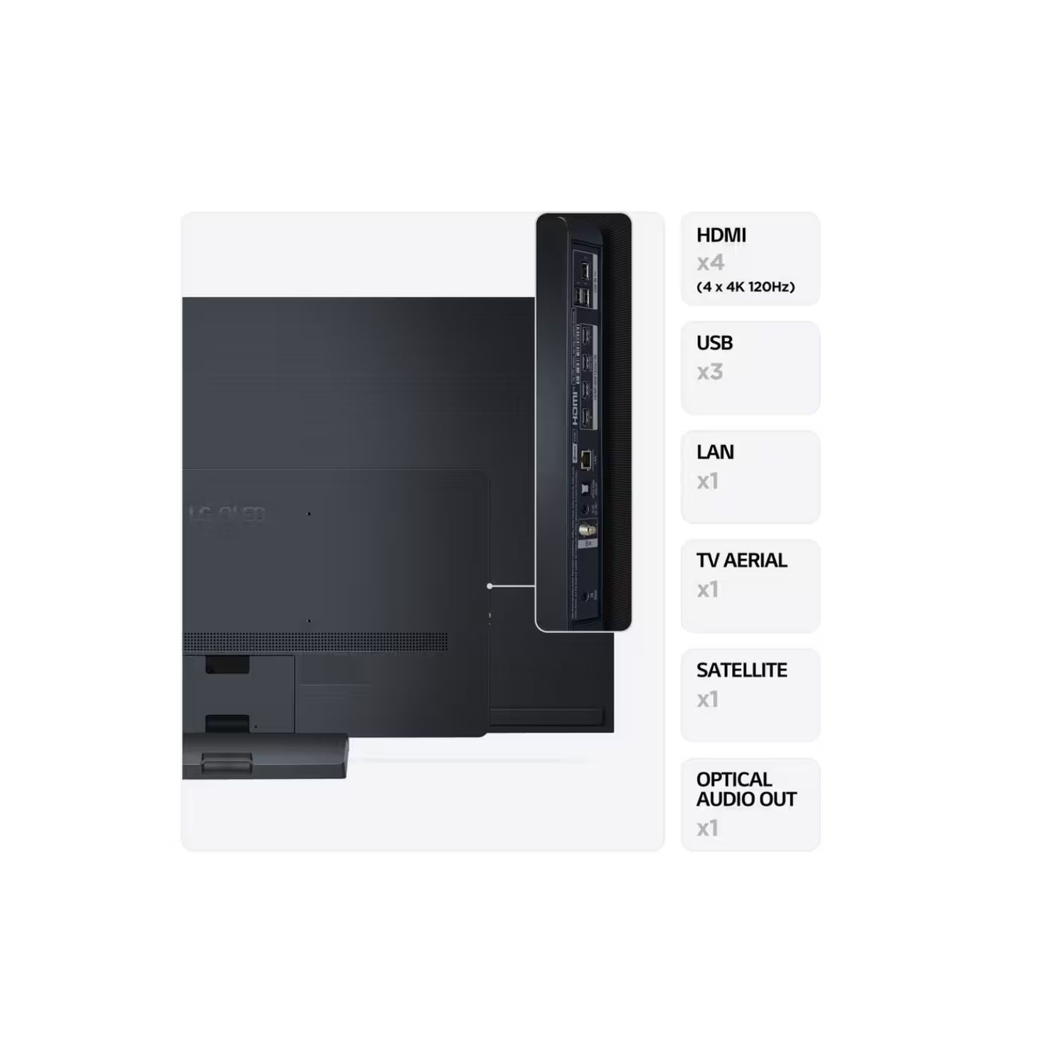 LG OLED evo C3 48" 4K Smart TV OLED48C36LA | Appliances Direct