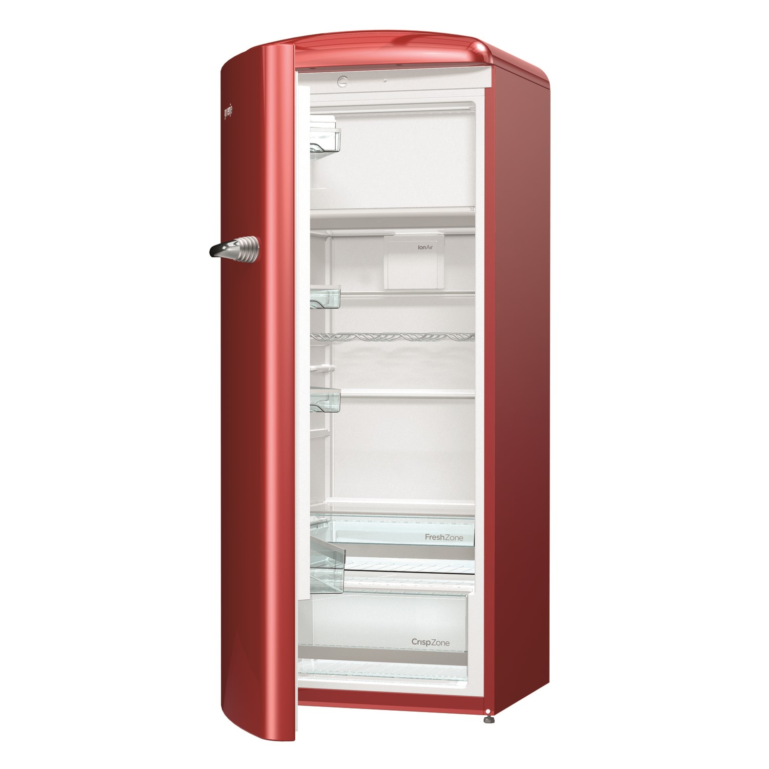 Gorenje ORB153R-L Retro Freestanding Fridge With Freezer Box - 154cm ...