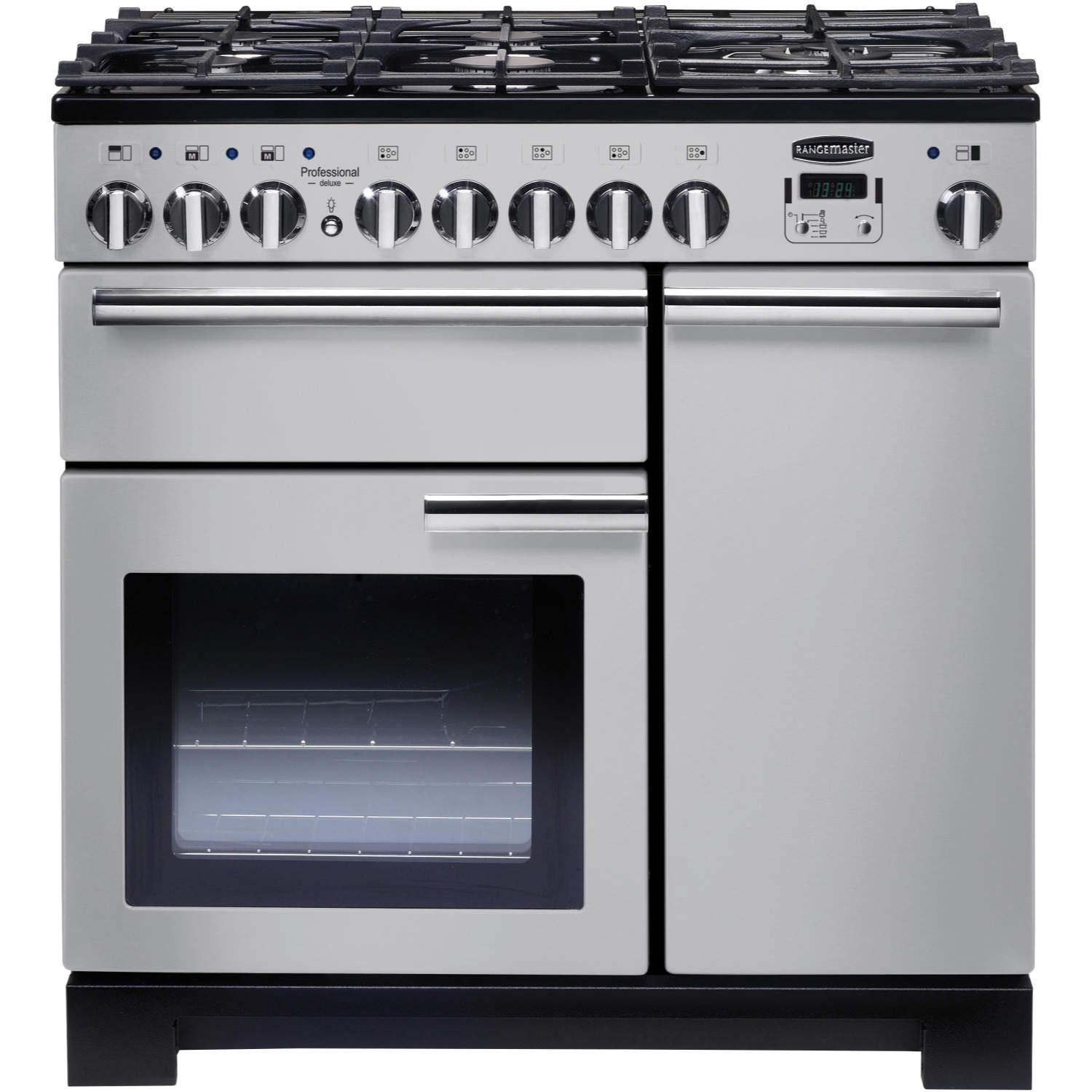 Rangemaster 10596 Professional Deluxe 90cm Dual Fuel Range Cooker ...
