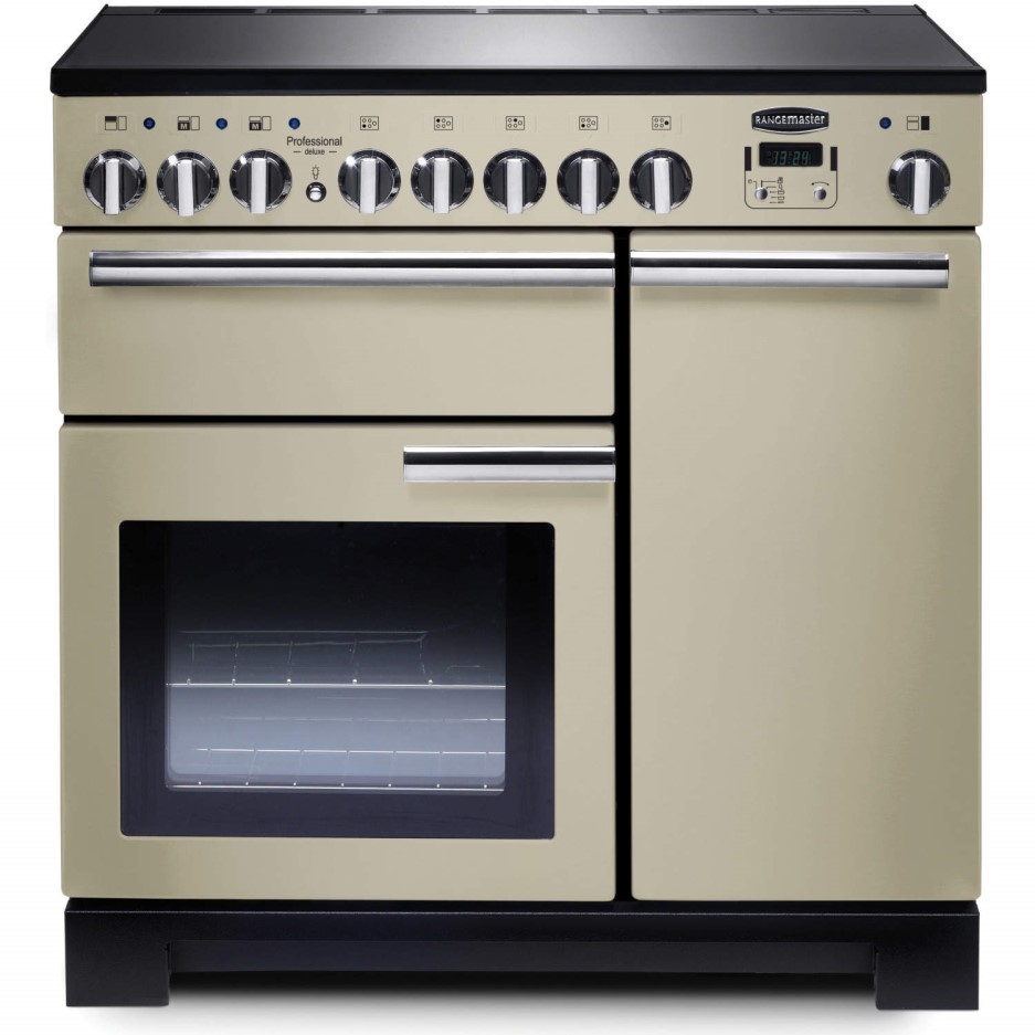 Rangemaster 97880 Professional Deluxe 90cm Electric Range Cooker With ...