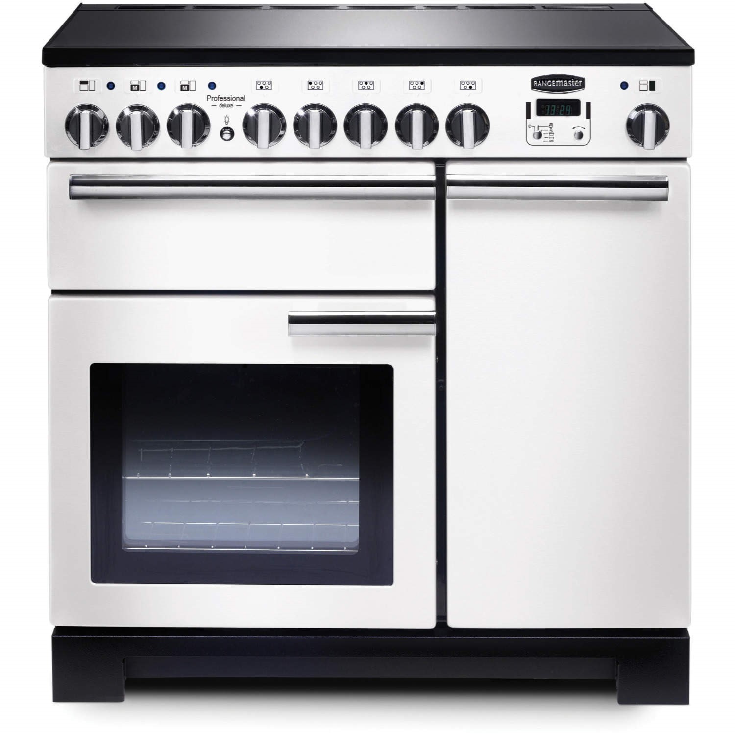 Rangemaster 98740 Professional Deluxe 90cm Electric Range Cooker With ...