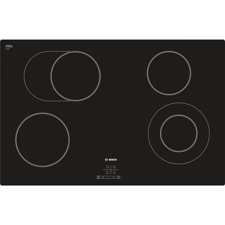 Bosch PKN811D17E Serie 4 80cm Wide Touch Control Four Zone Quick-Therm ...