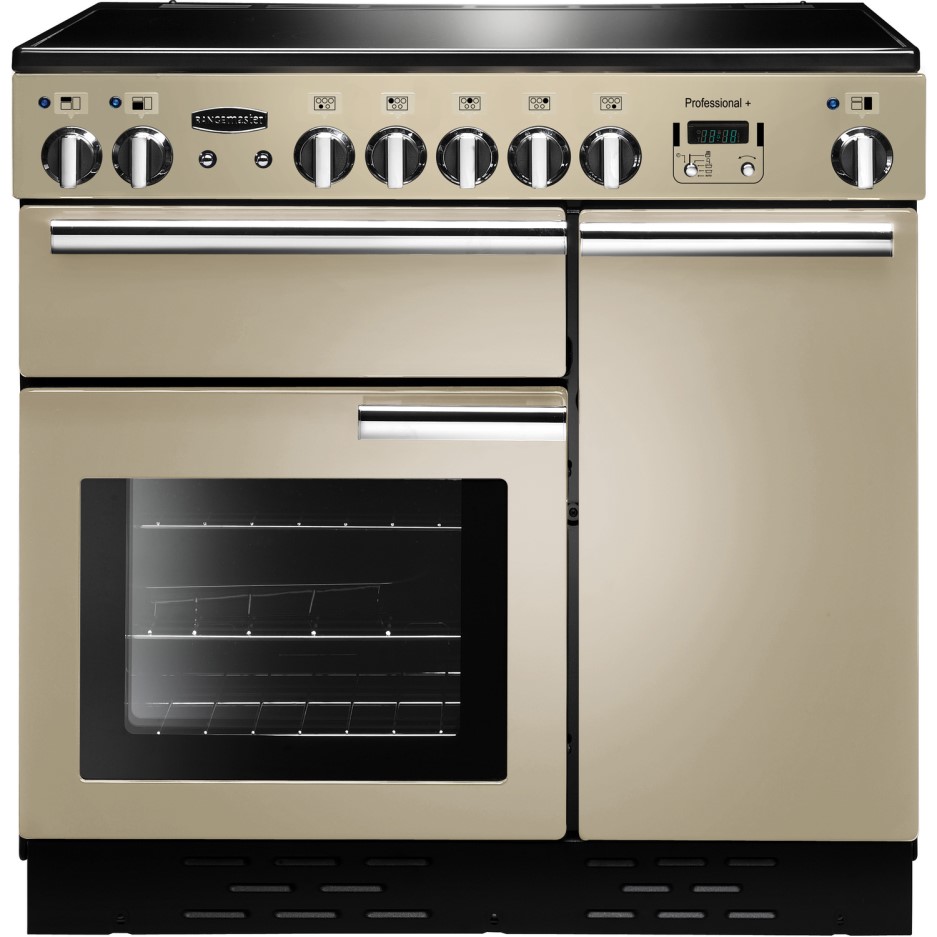 Rangemaster 91720 Professional Plus Cream 90cm Electric Range Cooker ...