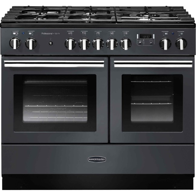 Rangemaster PROPL100FXDFFSLC Professional Plus FX 100cm Dual Fuel Range ...