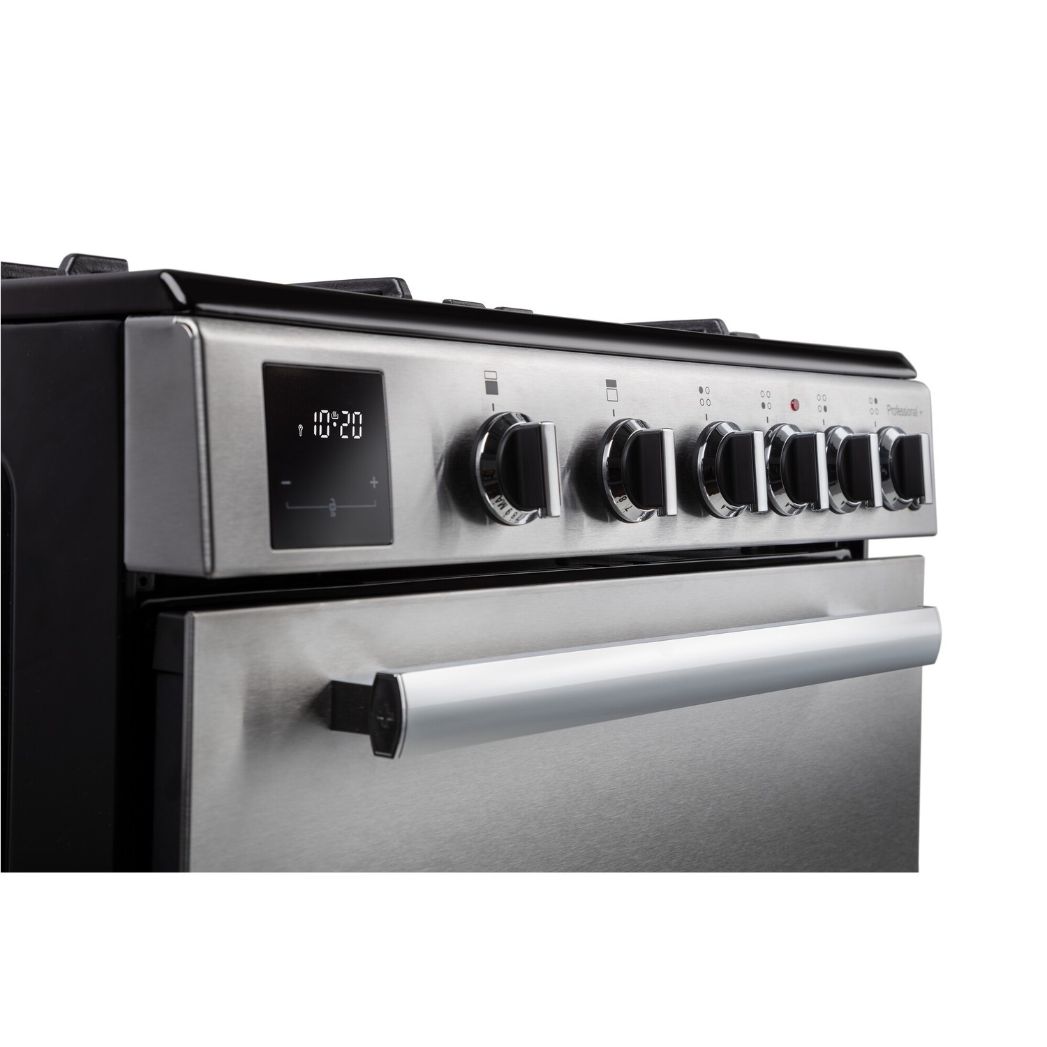 Rangemaster Professional Plus 60cm Dual Fuel Cooker - Stainless Steel ...