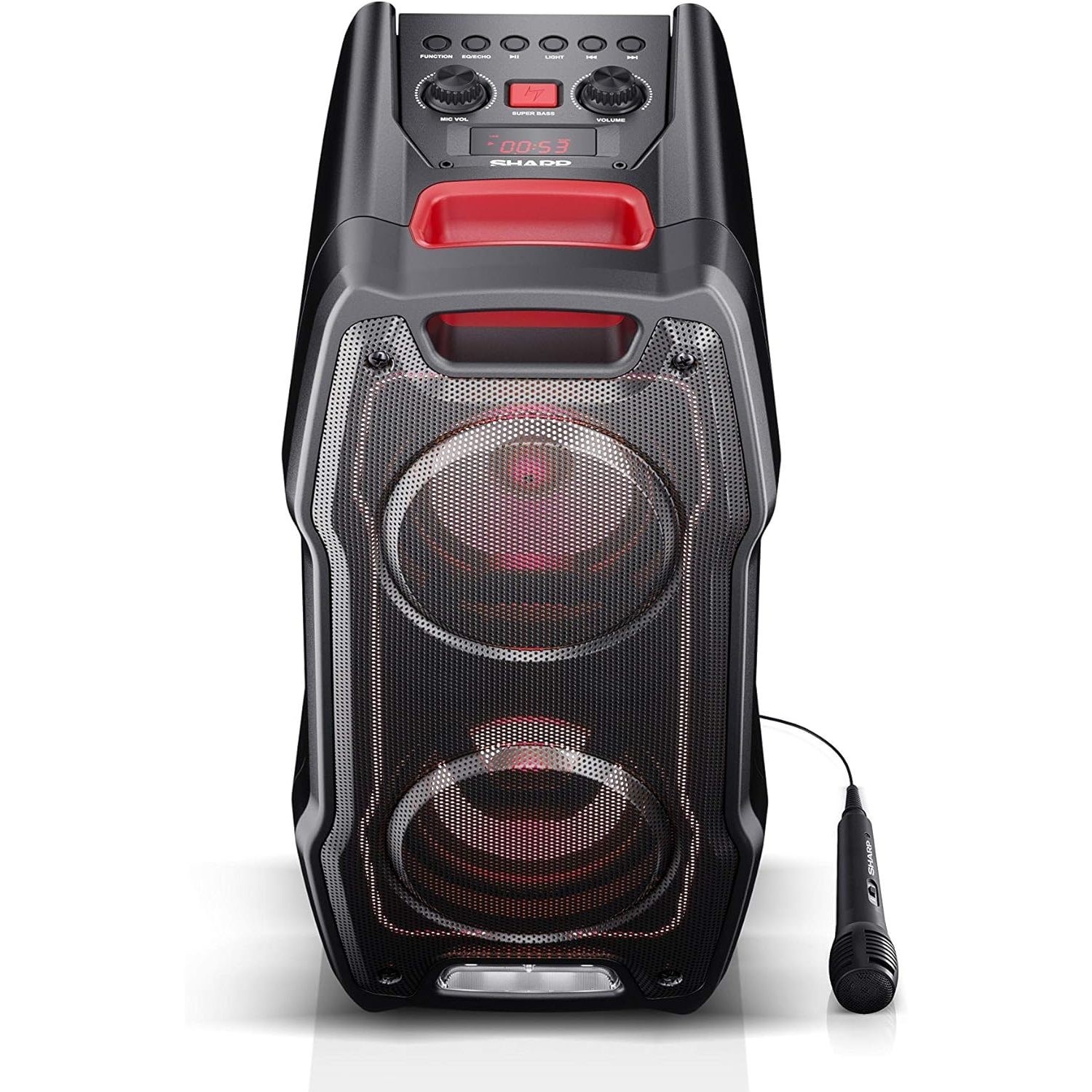 Sharp Wireless Party Speaker - Black PS-929 | Appliances Direct