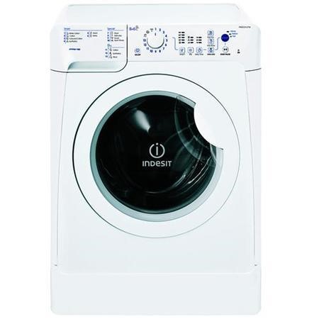Indesit PWDC8127W Prime 86kg 1200rpm Freestanding Washer Dryer in White ...