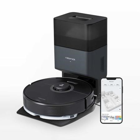 Roborock Q7Max+ Robot Vacuum Cleaner with Self-Emptying Station - Black ...