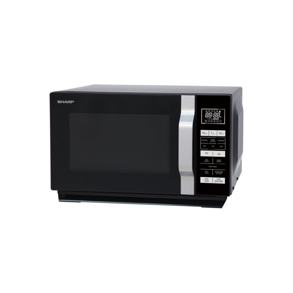 Sharp R360KM 23L 900W Freestanding Microwave Oven With Flat Tray ...