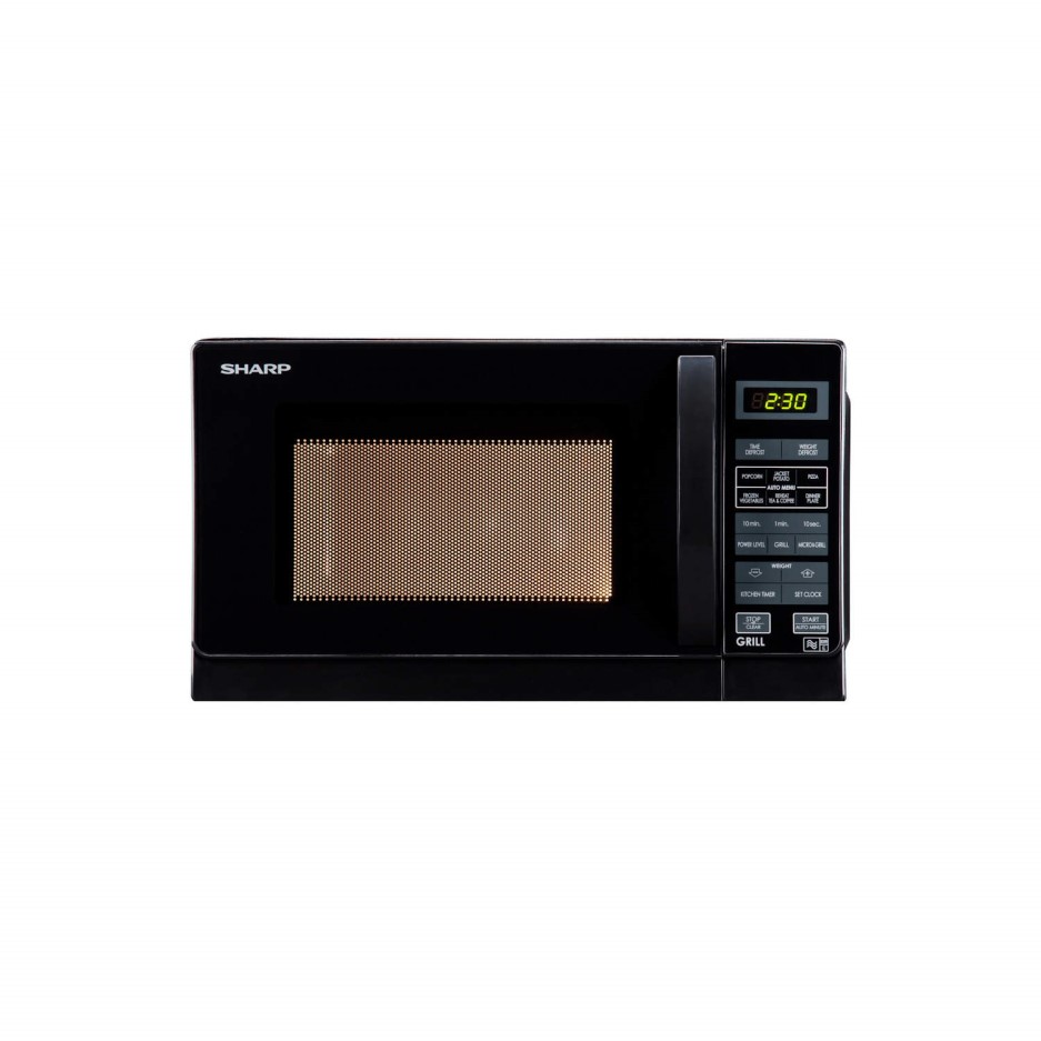 Sharp R662KM 800W 20L Freestanding Microwave With Grill - Black ...