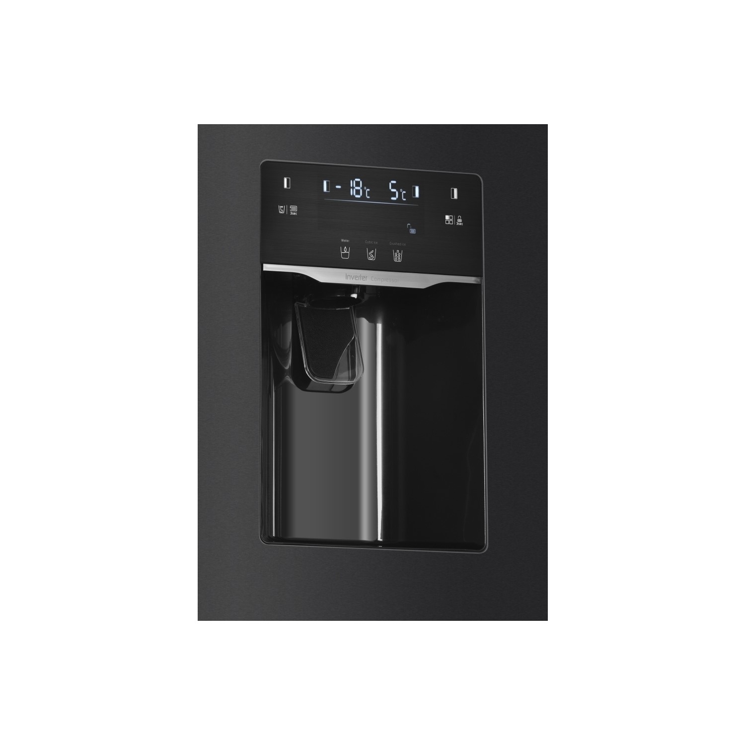 TCL 513 Litre Side-By-Side American Fridge Freezer with Water Dispenser ...