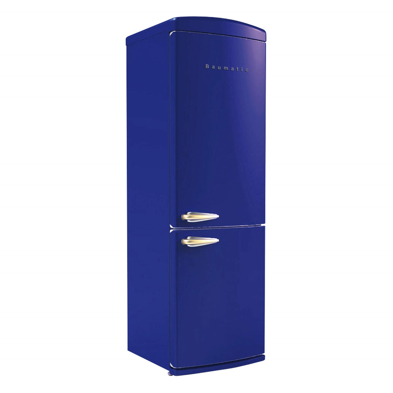Baumatic RETRO.COBLU Retro Style Frost Free Blue Freestanding Fridge ...