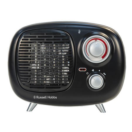 Russell Hobbs 1.5KW Retro PTC Heater with Adjustable Thermostat ...
