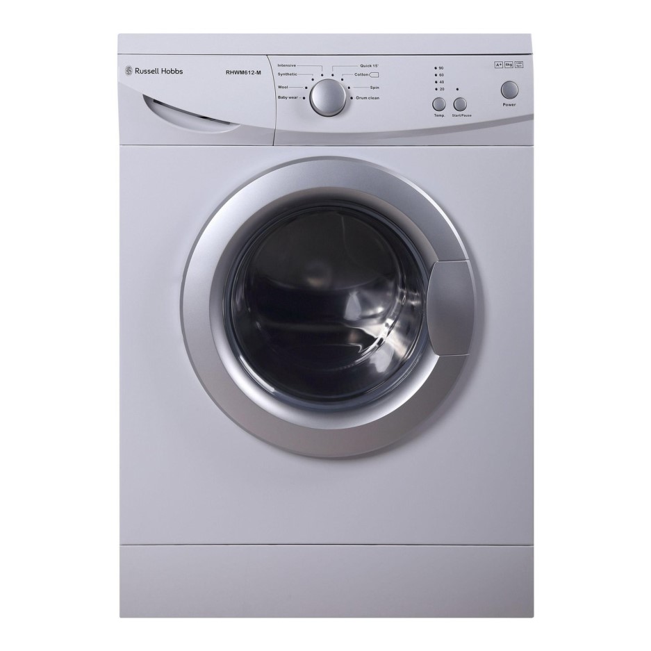 Russell Hobbs RHWM612-M 6kg 1200rpm Freestanding Washing Machine ...