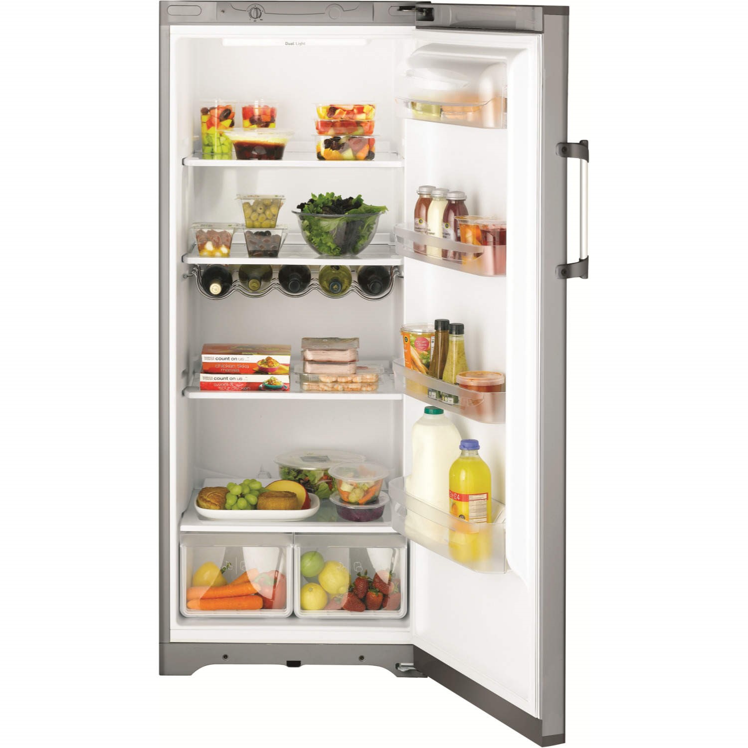 Hotpoint RLFM151G 1.5m High Freestanding Fridge in Graphite ...