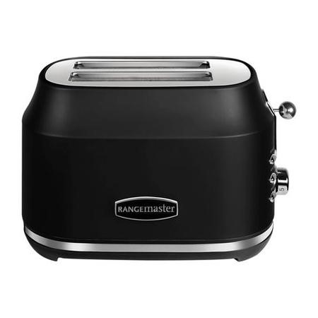 Rangemaster Classic 2 Slice Toaster - Black RMCL2S201BK | Appliances Direct