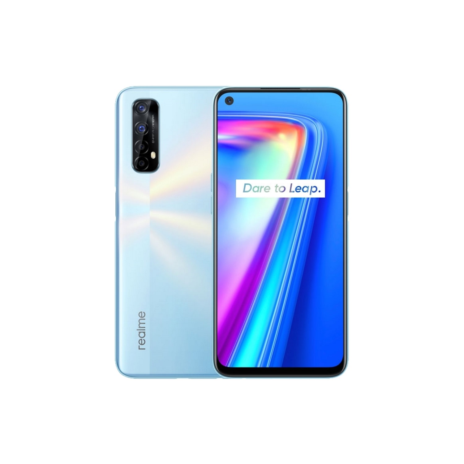 Realme 7 UK Mist White 6.5" 64GB 6GB 4G Dual SIM Unlocked & SIM Free ...