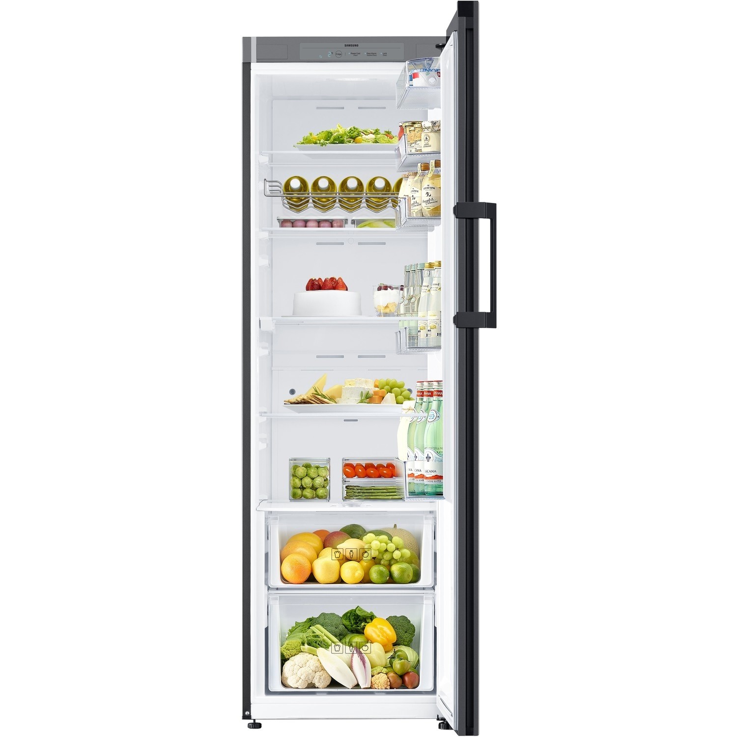 Samsung Bespoke Upright Freestanding Fridge - Cotta Beige RR39A74A3CE ...