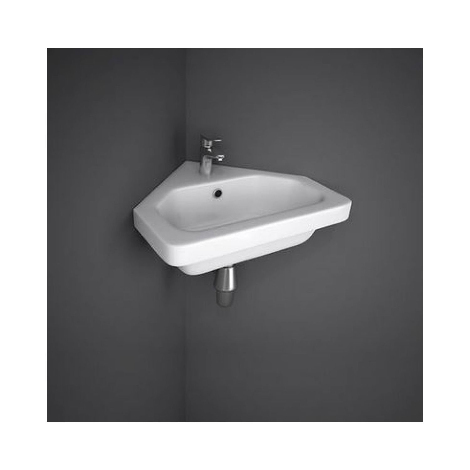Corner Basin 450mm - RAK Resort RST45CNRB1 | Appliances Direct