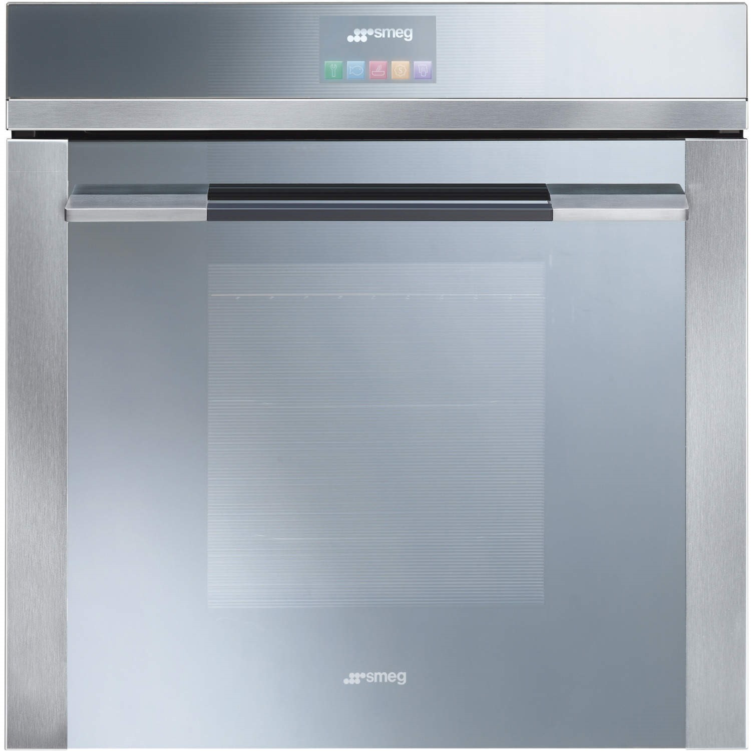 Smeg SFP140 Linea Pyrolytic Multifunction Electric Built-in Single Oven ...