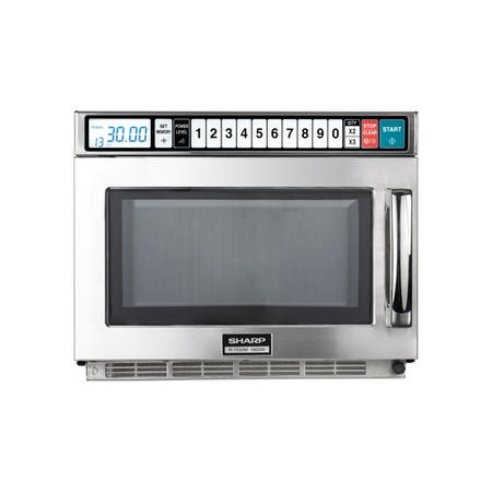 Sharp R7500M Inverter Commercial Microwave Extra Heavy Duty 1800W ...