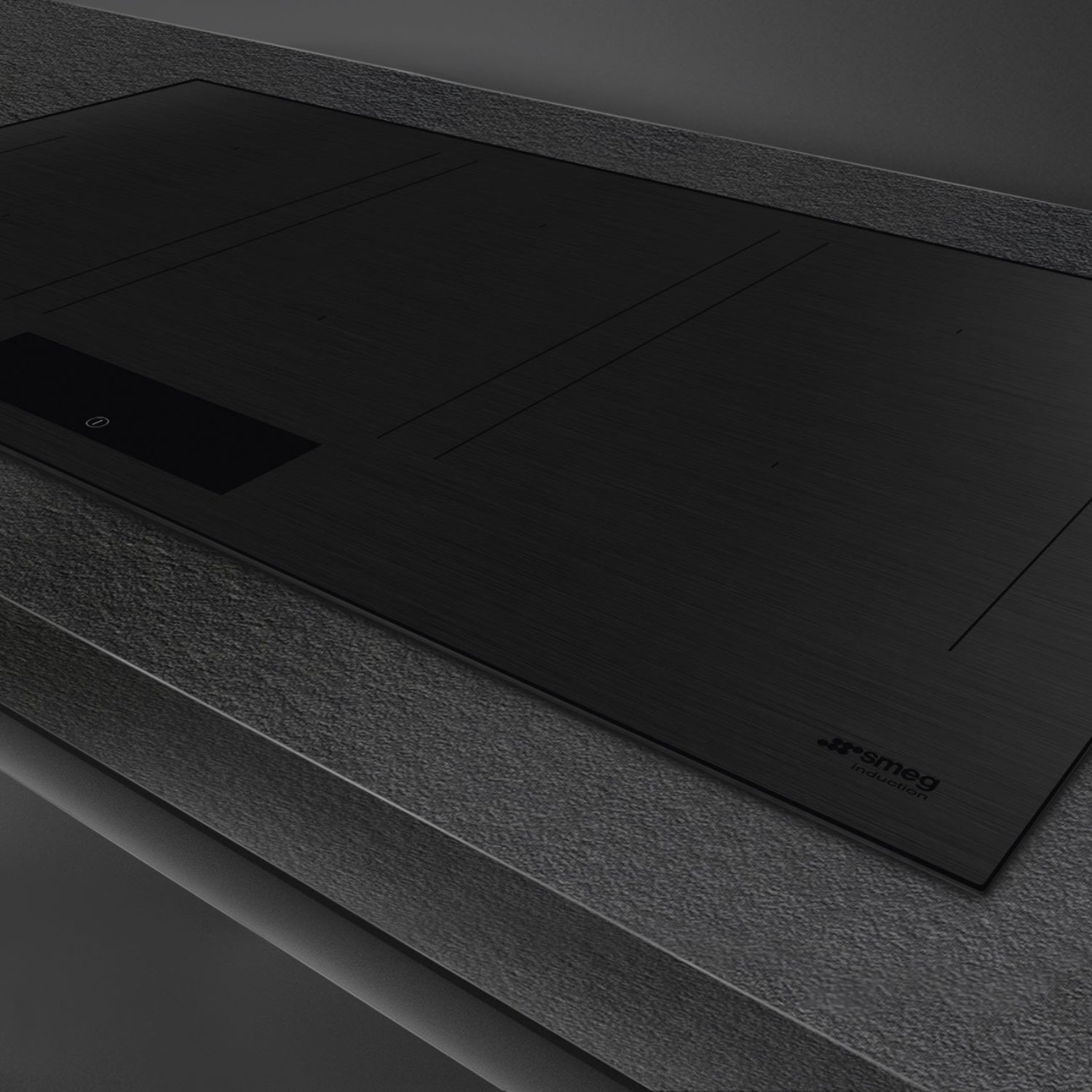 Smeg 90cm 6 Zone Induction Auto-Vent 2.0 Hob - Matte Black SIM3964MB ...