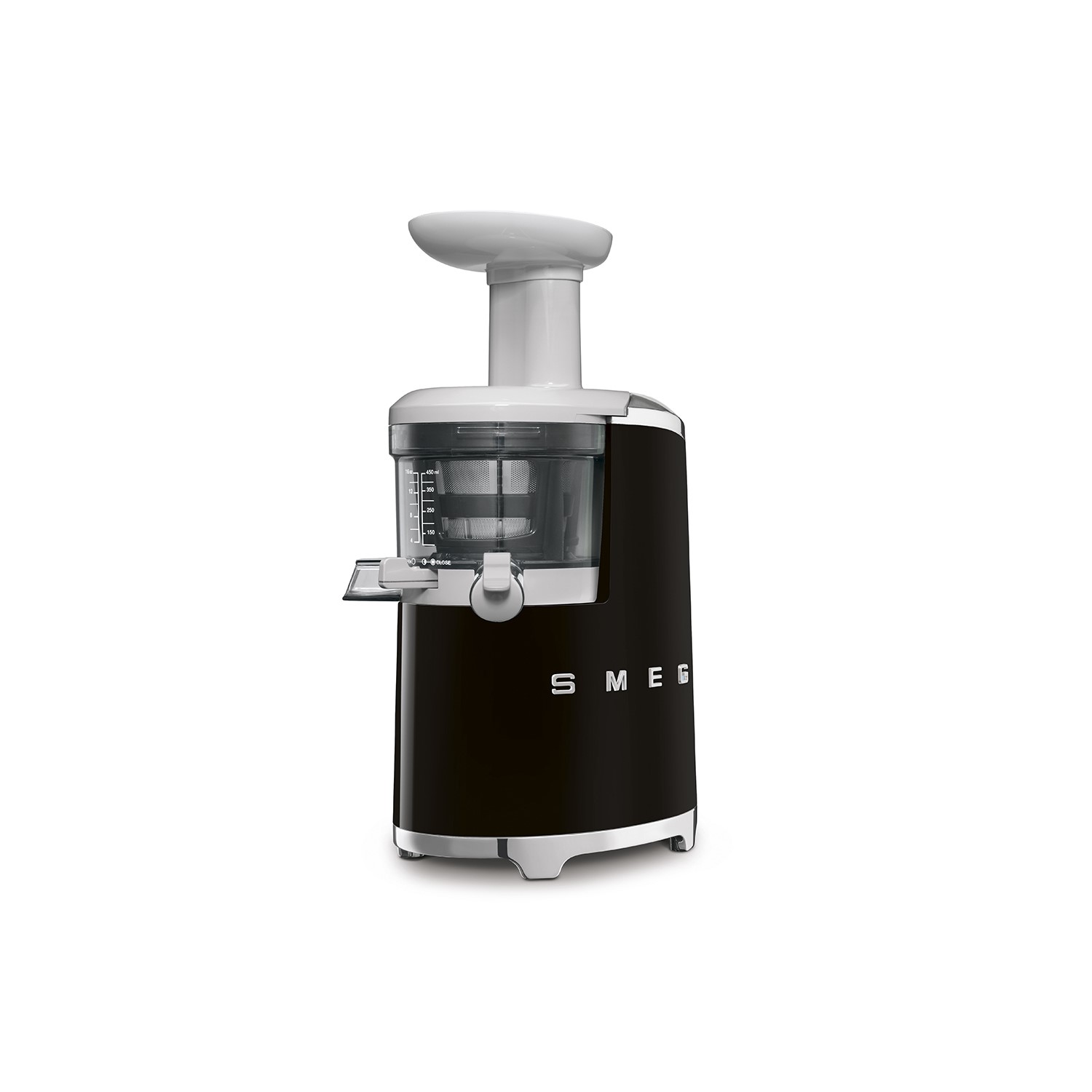Smeg SJF01BLUK Retro Style Slow Juicer Black Appliances Direct