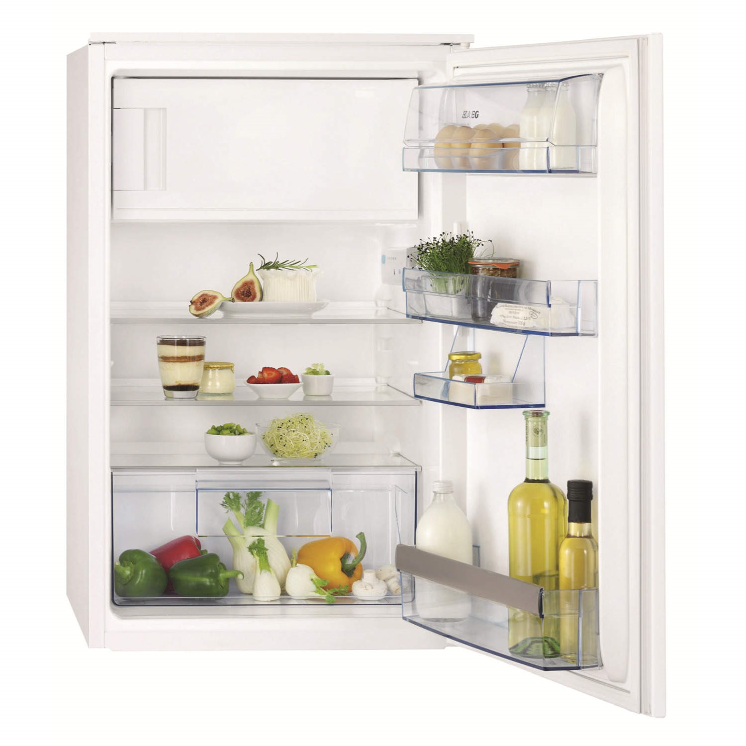 AEG SKS58840S2 88x54cm In-column Integrated Fridge | Appliances Direct