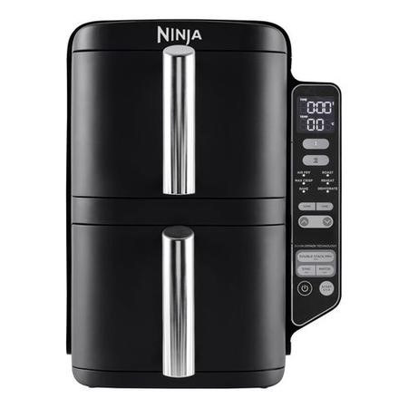 Ninja SL300UK 7.6L Double Drawer Air Fryer 2-Drawer Double Stack ...