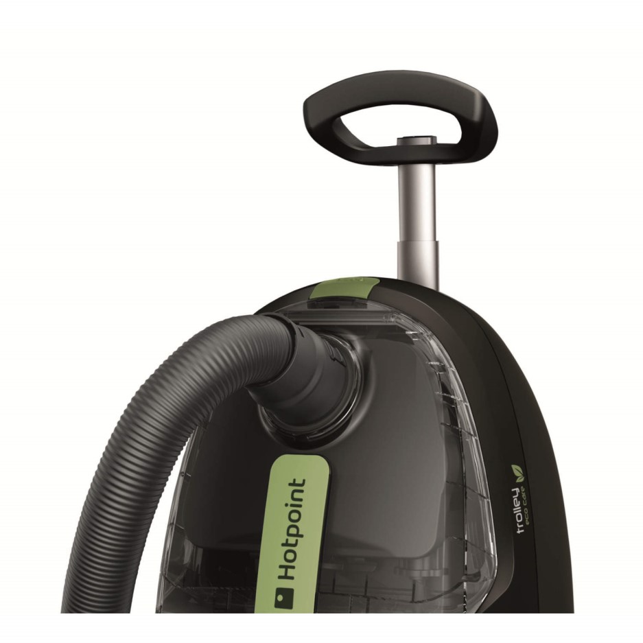 Hotpoint SLD07BEB Bagless Cylinder Vacuum Cleaner Black And Green ...